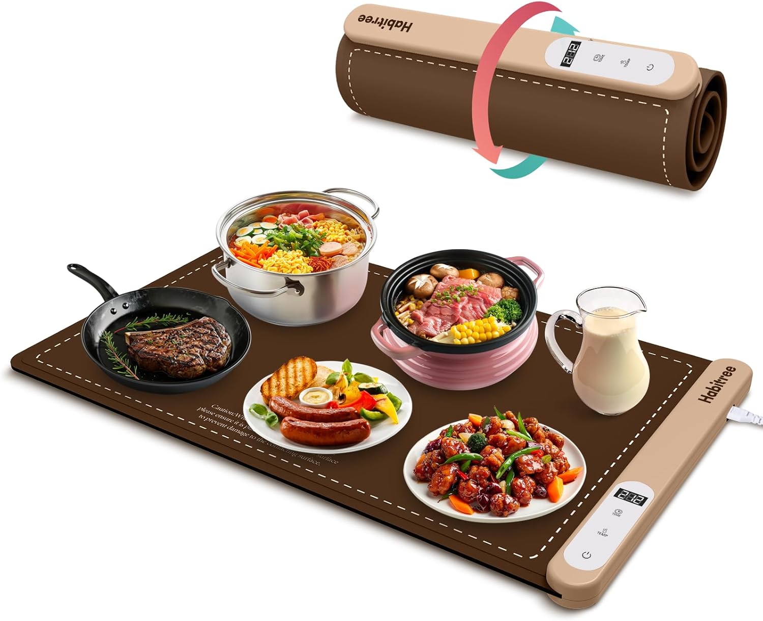 Amazon.com: Warming Silicone Mat for Food - Day Gifts Kitchen Gadget ...