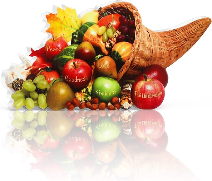 Amazon.com: Amyhill Thanksgiving Table Centerpiece Cornucopia Fall ...