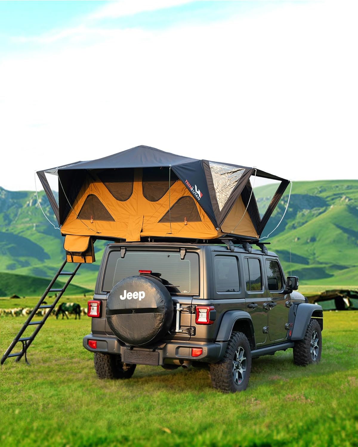 Amazon.com: Naturnest Rooftop Tent Hard Shell, Nature Nest Roof Top ...