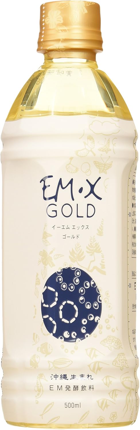Amazon | EM・X GOLD 500ml×3本セット | EM生活 | 栄養ドリンク・エナジードリンク