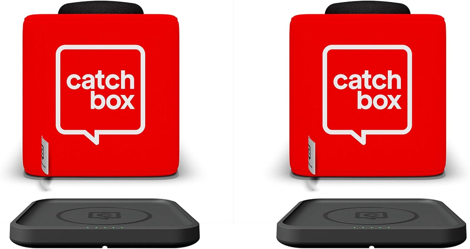 Amazon.com: Catchbox Plus Throwable Microphone System with 2 ...