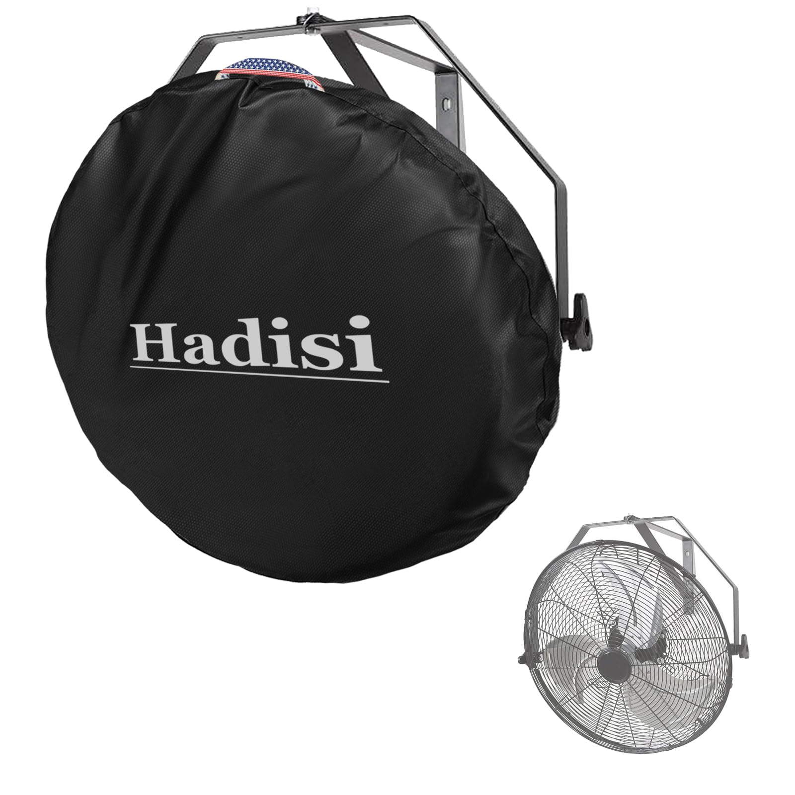 Amazon.com: Hadisi Wall Mounted Non Oscillating Fan Cover,Suitable for ...