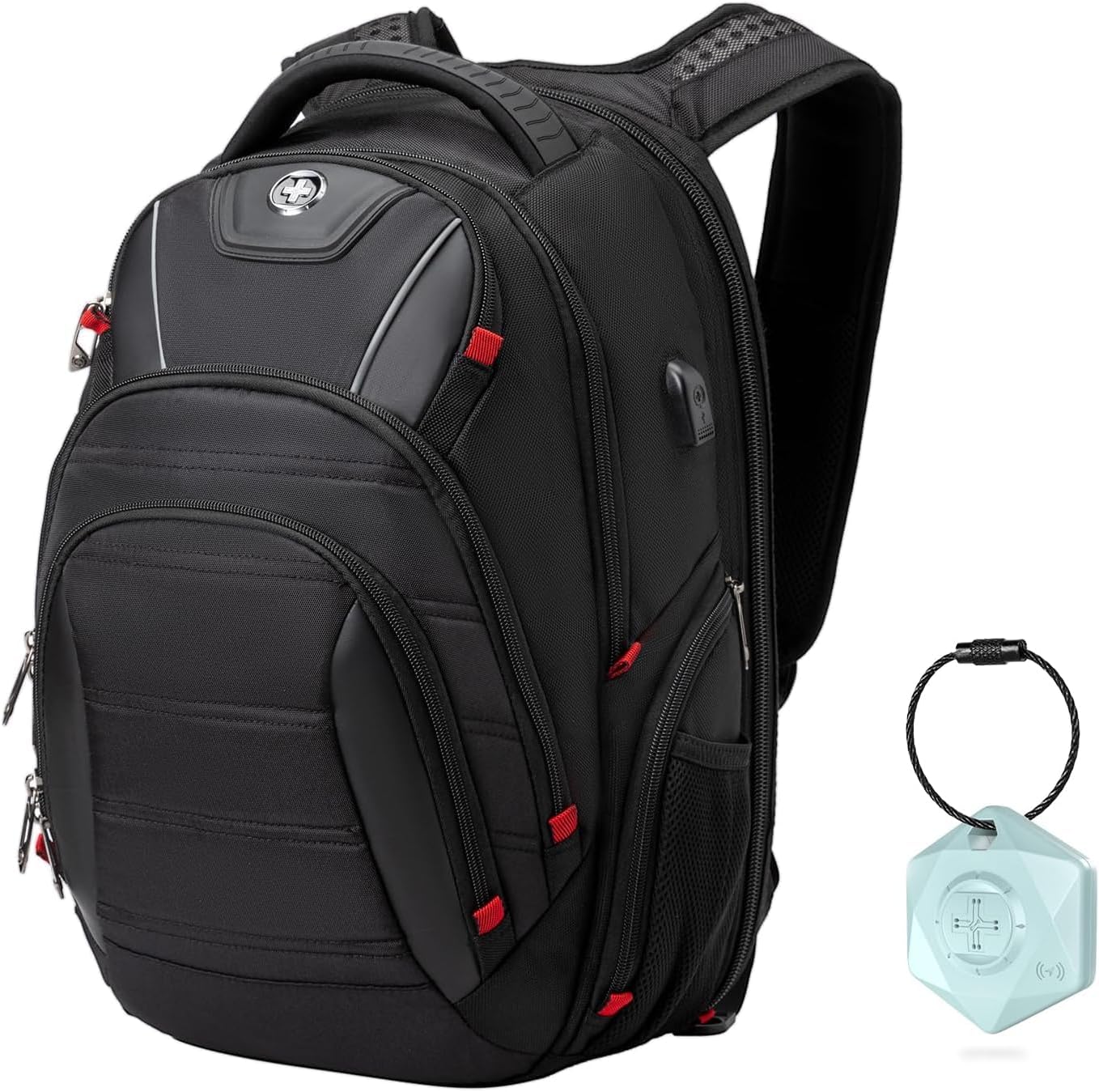 Amazon.com: Swissdigital Travel Backpack with Smart Bluetooth Locator ...