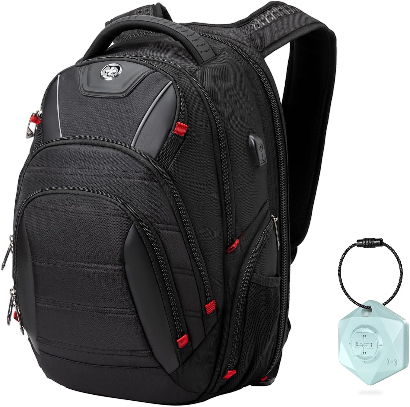 Amazon.com: Swissdigital Circuit Travel Backpack with Smart Bluetooth ...