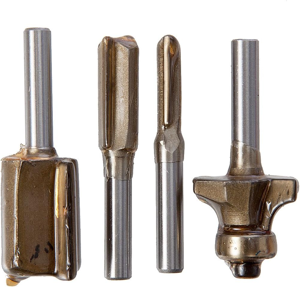 Makita A-91051 1/4-Inch Router Bit Set - Multi-Colour (12-Piece ...