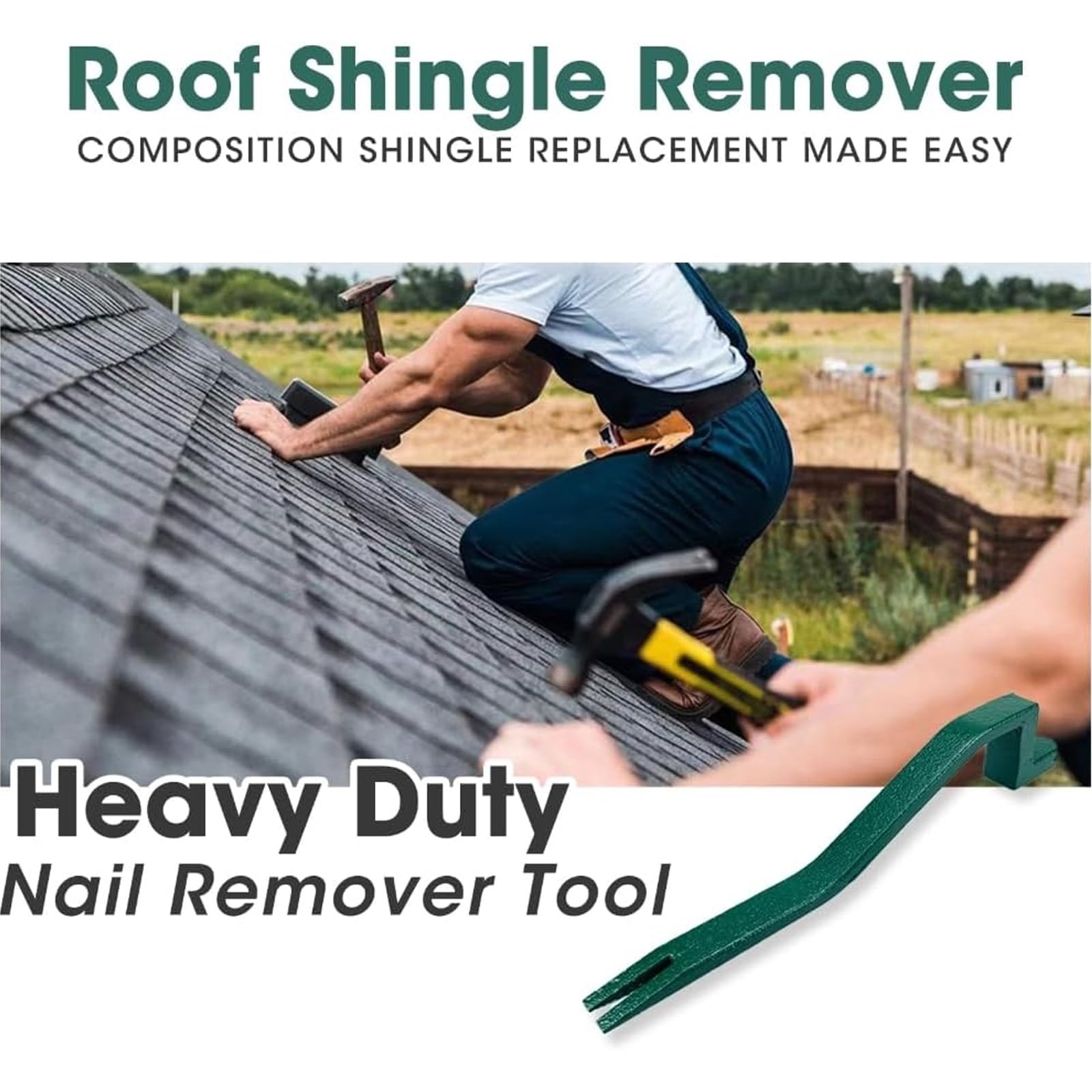 Snapklik.com : Roof Snake Tool,Roofing Tools And Equipment,Shingle ...