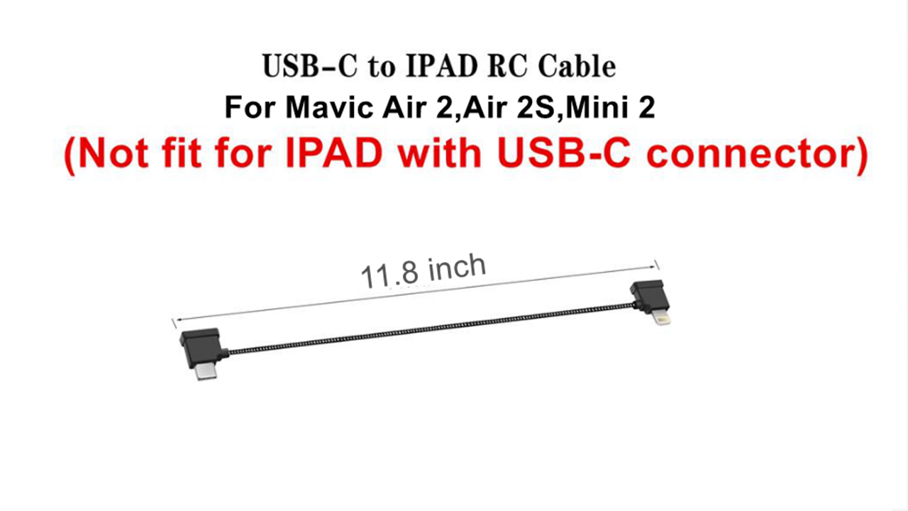 Dji Mini 2 Controller LYONGTECH 35cm USB-C To USBC RC Cable For DJI RC ...