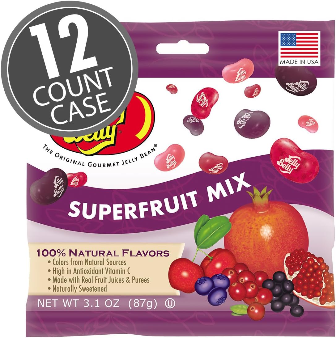 Amazon.com : Jelly Belly Kids Mix Jelly Beans - 3.5 oz Bag - Official ...
