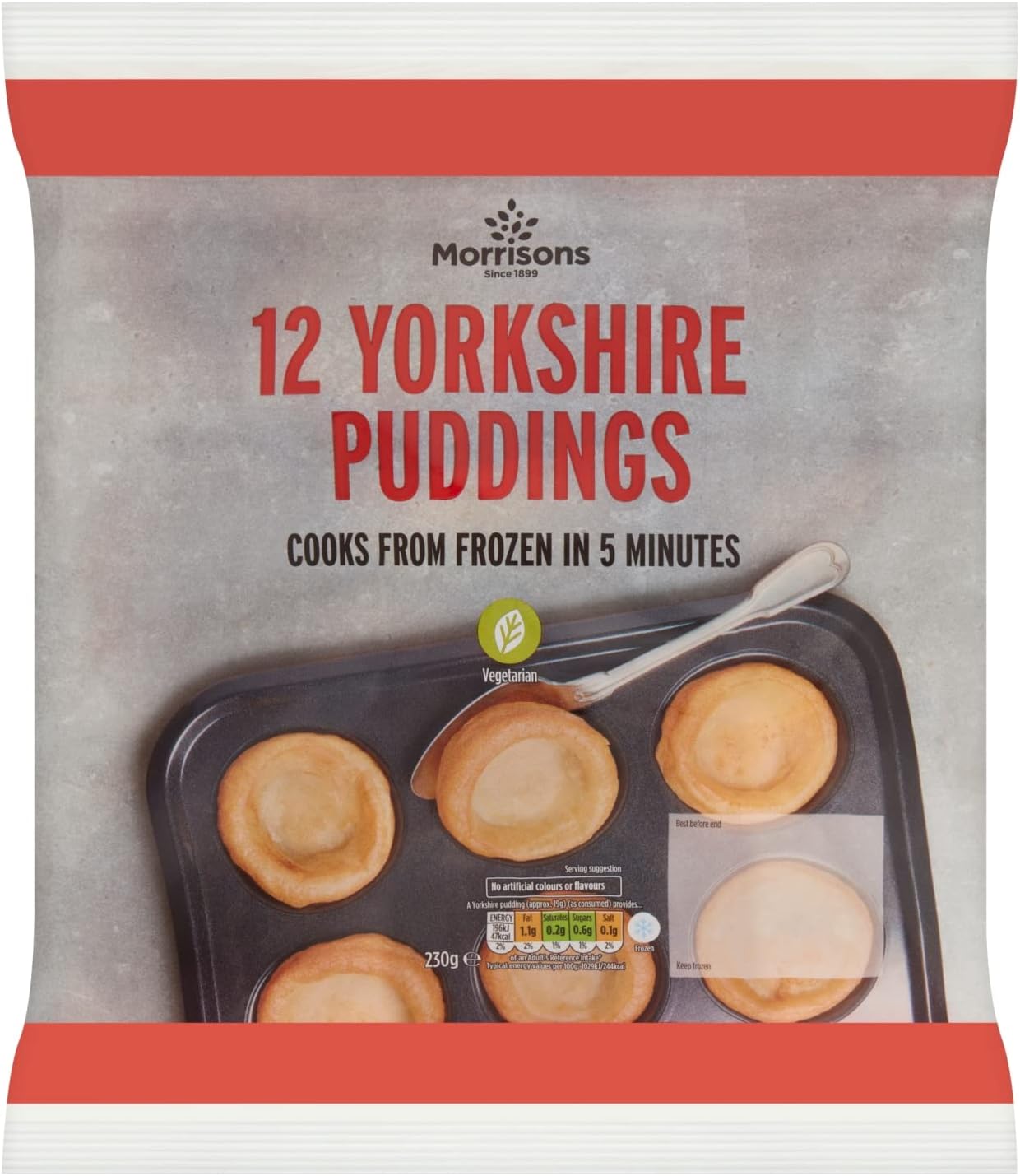 Morrisons Yorkshire Puddings, 230g (Frozen) : Amazon.co.uk: Grocery
