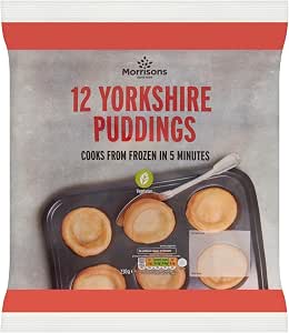 Morrisons Yorkshire Puddings, 230g (Frozen) : Amazon.co.uk: Grocery