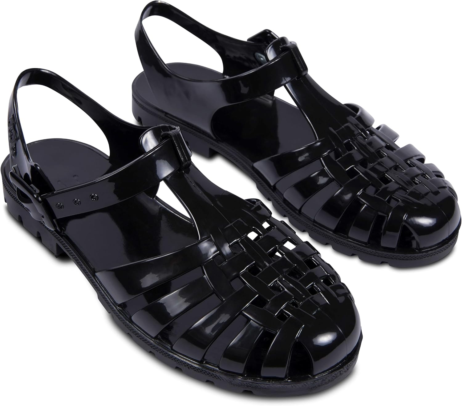 JUJU Factory Warehouse Jelly Shoes For Women | UK Size 3 | Black ...
