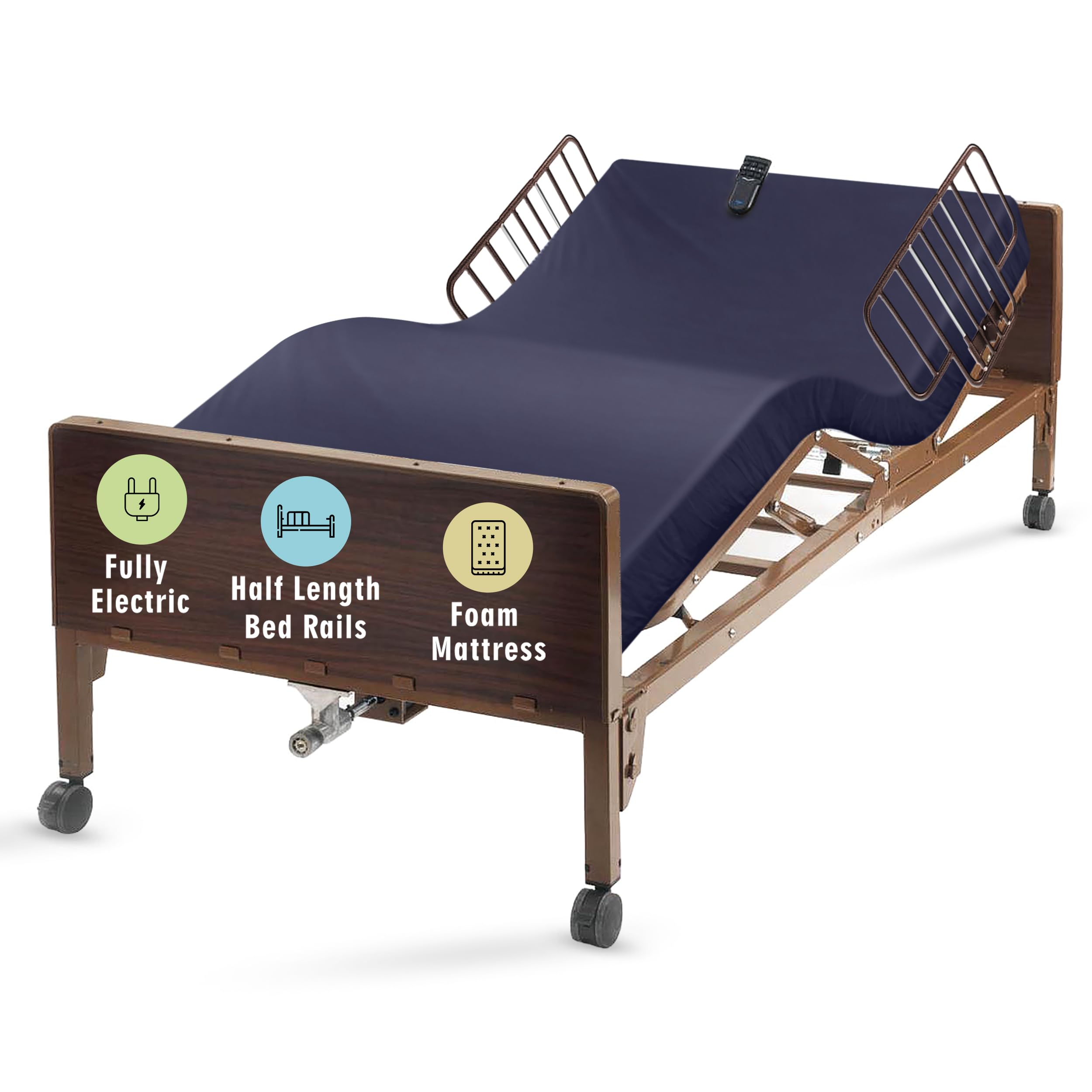 Hospital Bed Base BAE312 3 Function Cardiac Bed Hospital Electric