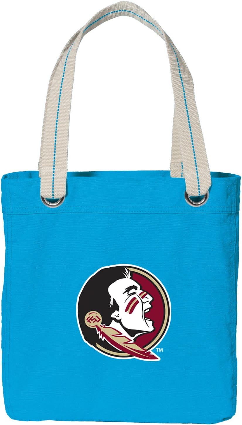 Amazon.com: Broad Bay FSU Tote Bag Official Florida State Logo DELUXE ...