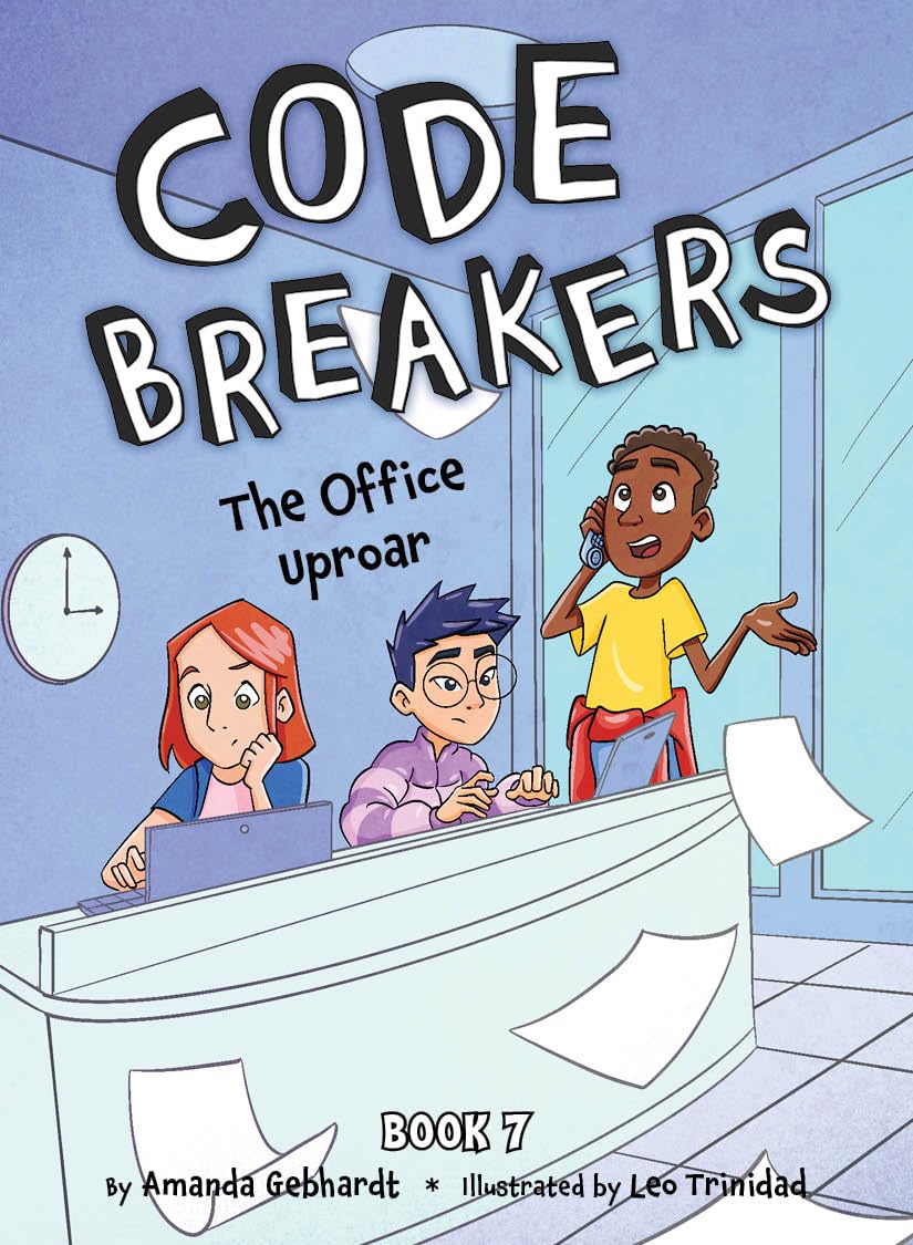Amazon.com: The Office Uproar (Code Breakers): 9781668946541: Gebhardt, Amanda, Trinidad, Leo: Books
