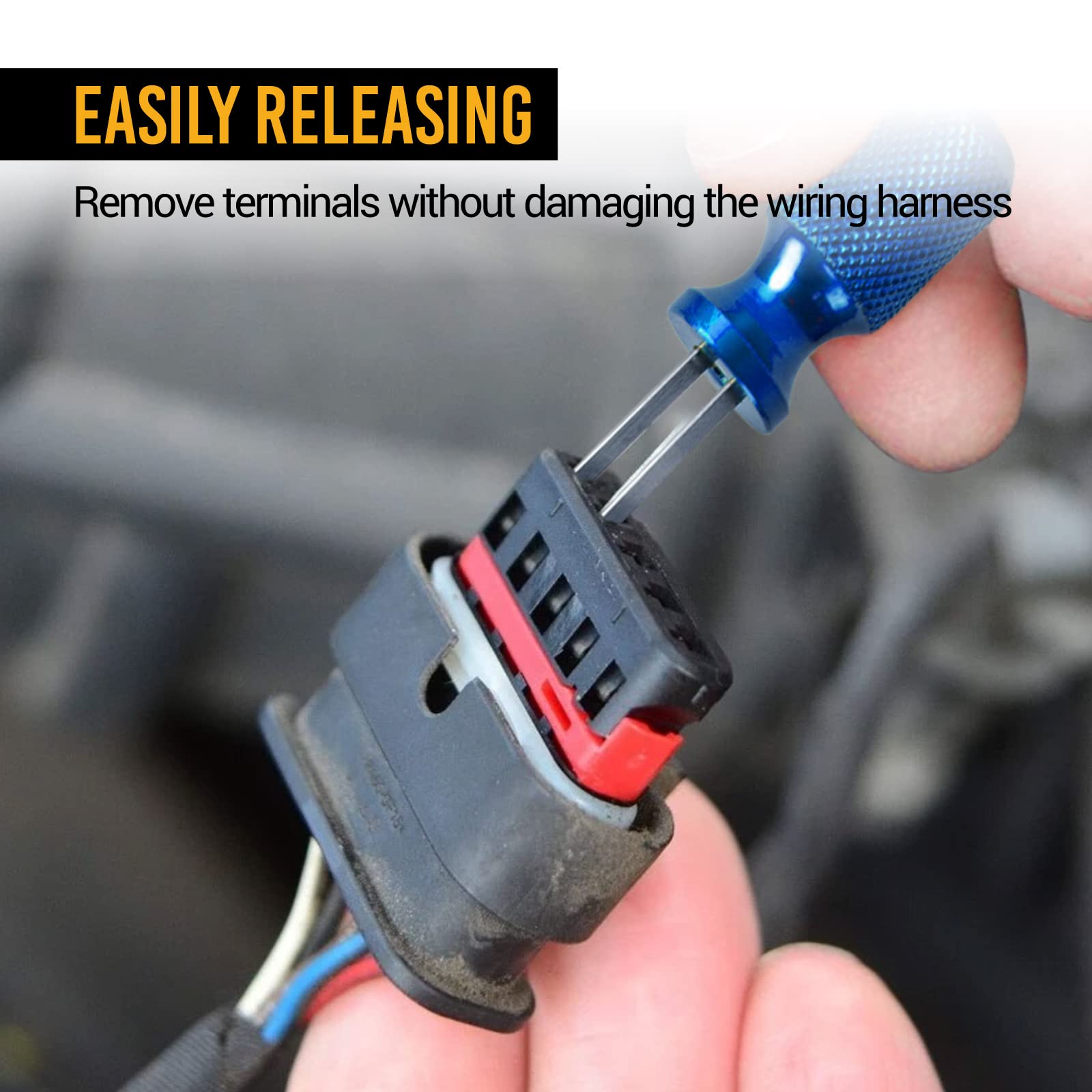 Snapklik.com : EWK 19-Piece Electrical Terminal Removal Tool Kit