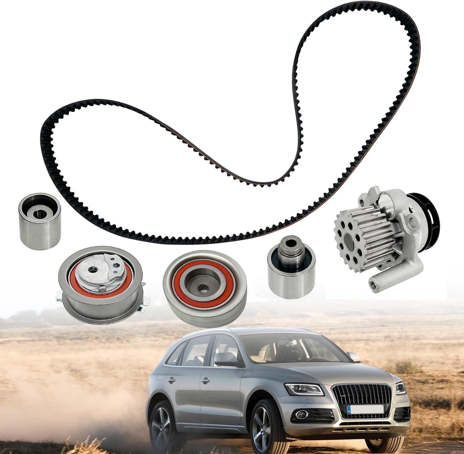 Amazon.com: Teilelager 03L121011 Kit de correa de distribución con ...
