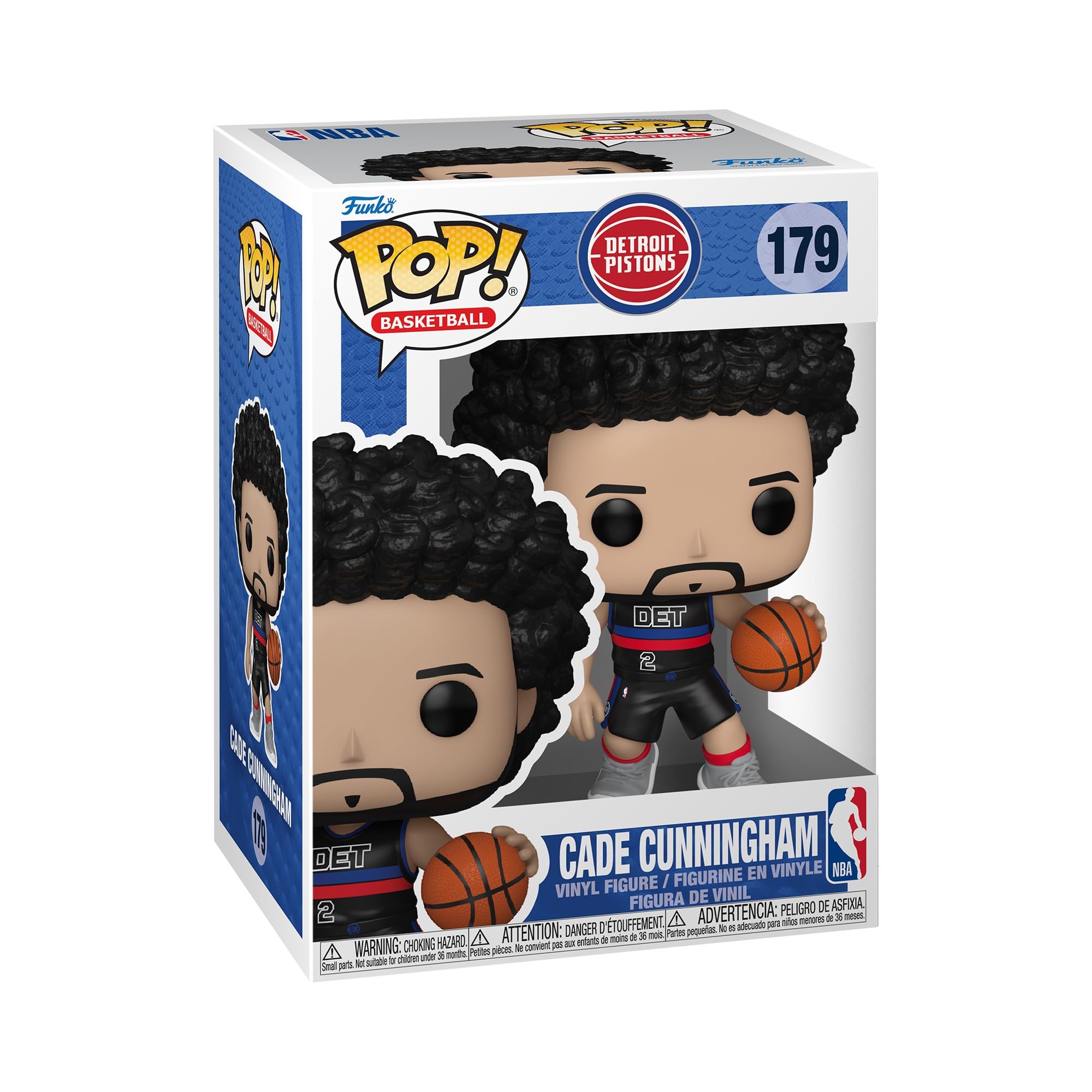 Amazon.com: Funko POP! NBA: Pistons - Cade Cunningham - Collectable ...