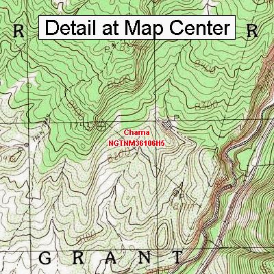 Amazon.com : USGS Topographic Quadrangle Map - Chama, New Mexico ...
