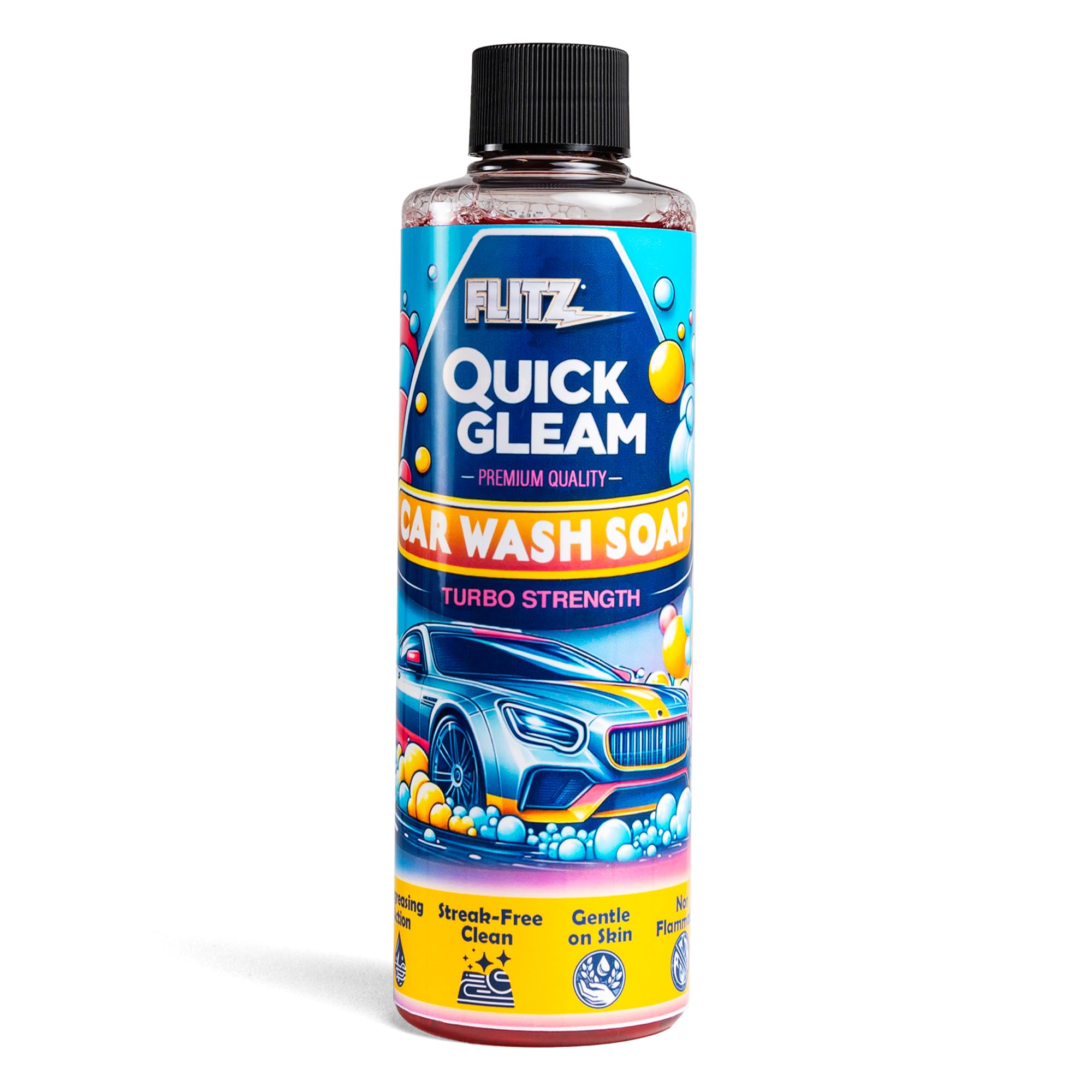 Amazon.com: Flitz Quick Gleam Car Wash Soap - Water Based Concentrate ...