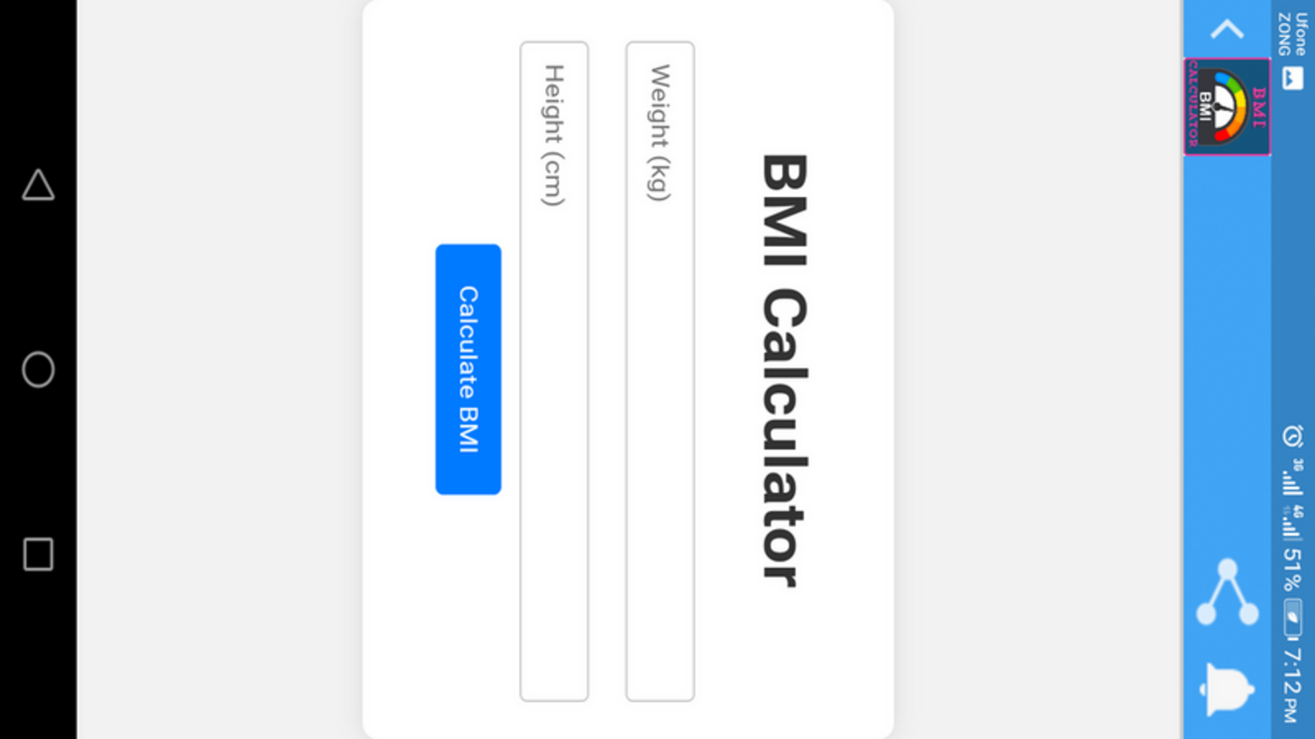 BMI calculator - App on Amazon Appstore