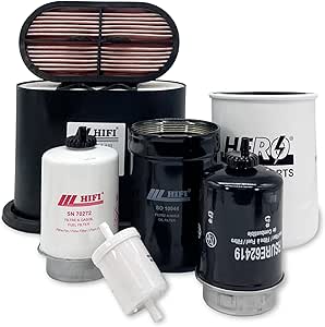 Amazon.com: HERO Maintenance Filter Kit For John Deere 5101E Tractor ...