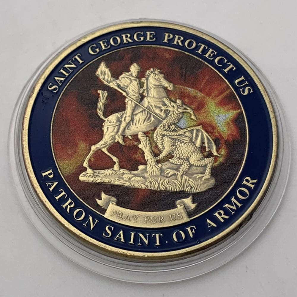 Challenge Coin Antique Commemorative Coin Of The Patron Saint St ...