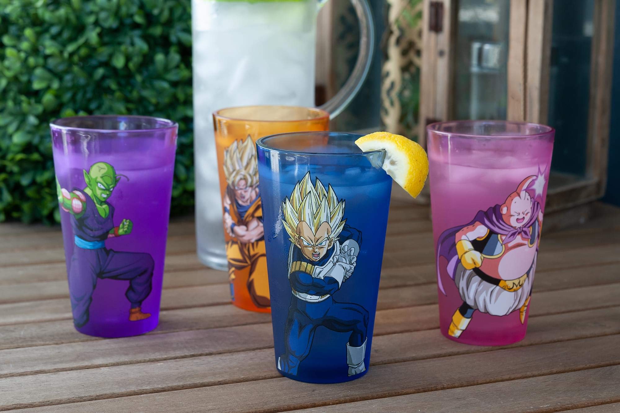Buy Dragon Ball Z Official Fighters Pint Glasses | Features Goku ...