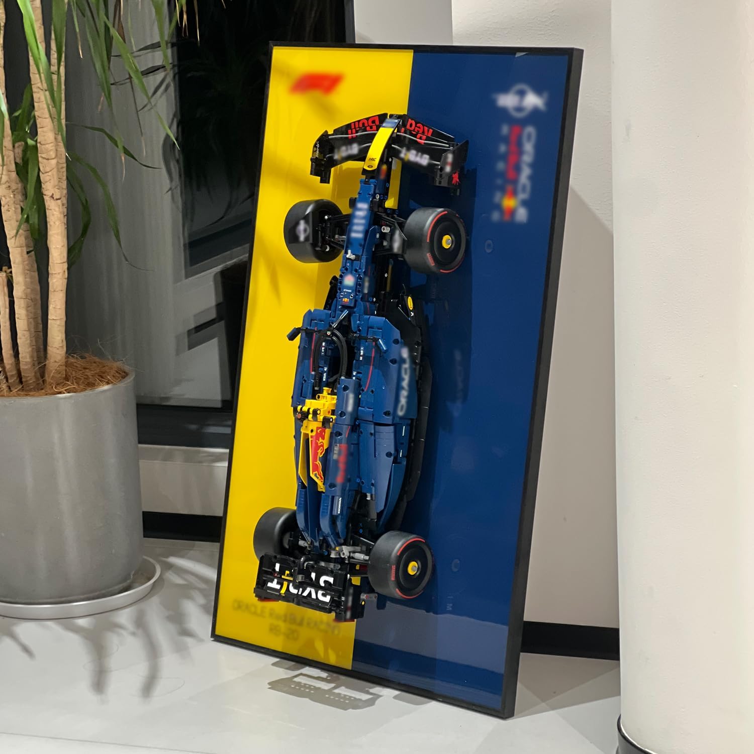 Amazon.com: iLuane Display Wallboard for Lego Technic Oracle Red Bull ...