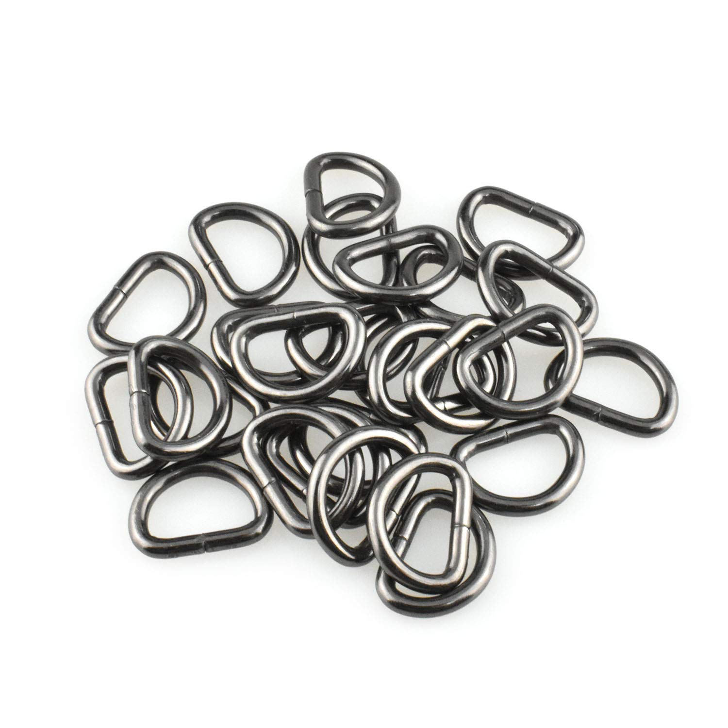 D Rings Heavy Duty 9 Pack 1 Inch D Ring, 3mm Thickness Stainless Steel ...