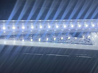 Amazon.co.jp: ジェックス GEX クリアLED フラッティ 4052 WH スリム高輝度LED 40～52cm水槽 厚さ9mm 奥行27mm ホワイト 40~52cm水槽用 ...