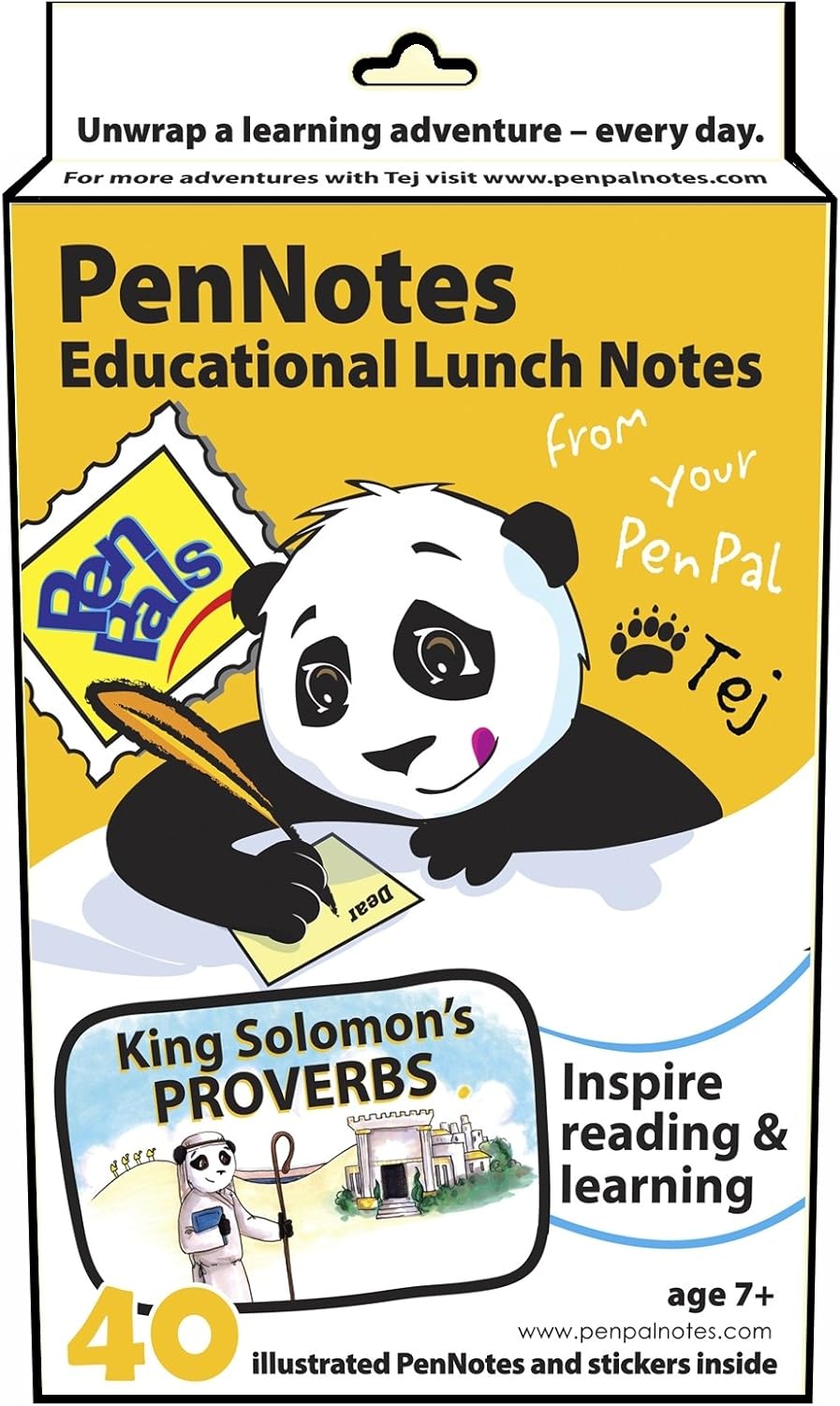 Amazon.com : PenPal Notes:Educational Lunch Notes - King Solomon's ...