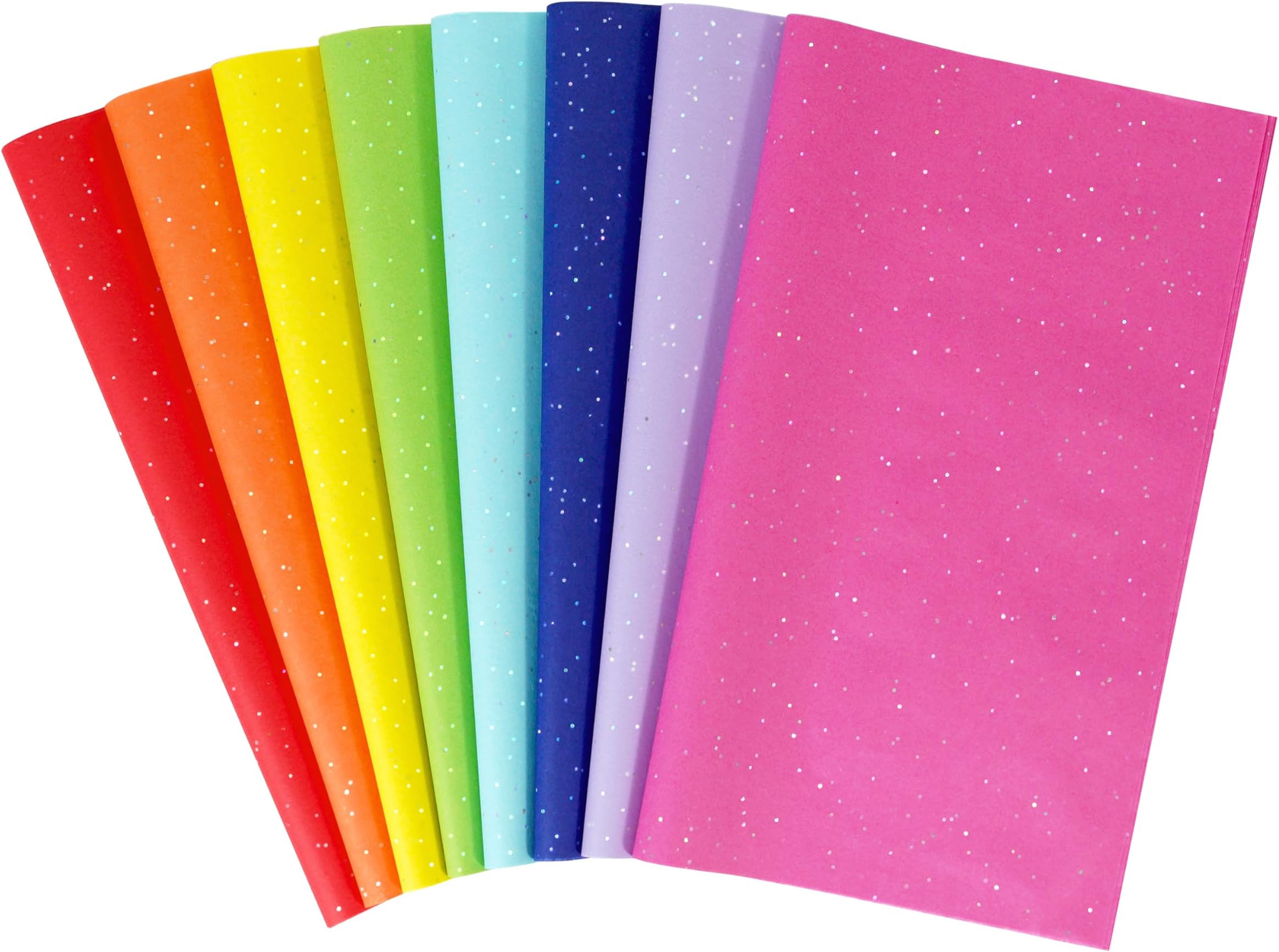 Amazon.com: SUNCOLOR 120 Sheets 20"x14" Sparkle Tissue Paper for Gift ...