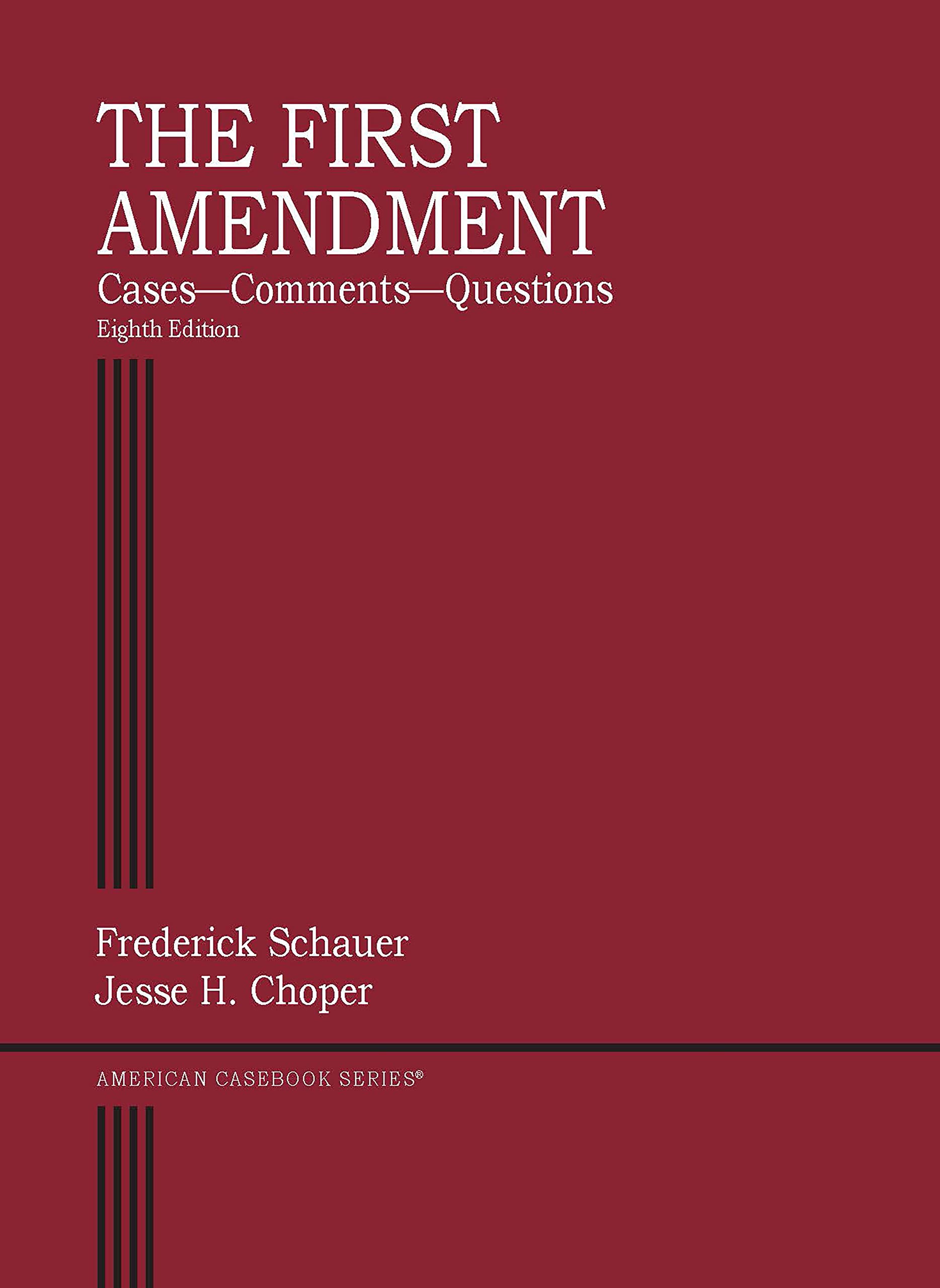 Amazon.com: The First Amendment, Cases―Comments―Questions (American ...
