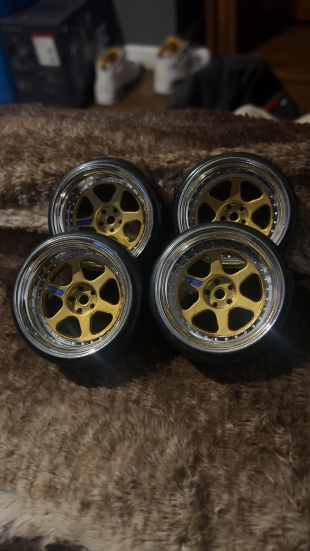 Amazon.com: DS Racing Drift Element 1/10 RC Car Drift Rims Wheels, 2PCS ...