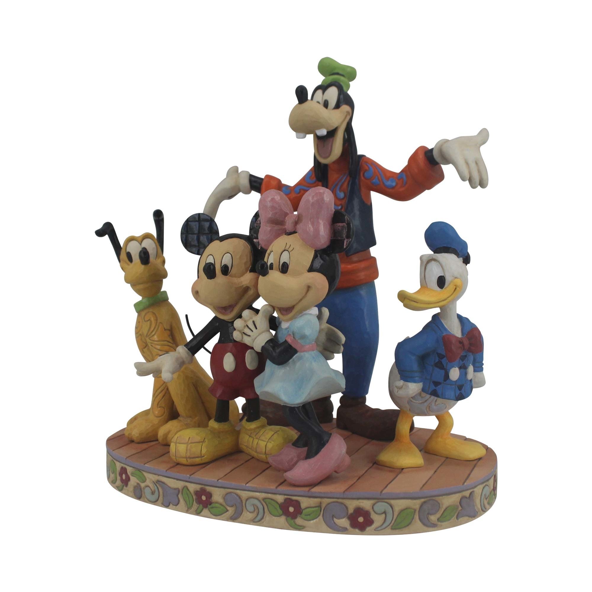 Buy Enesco Disney Traditions by Jim Shore Fab Five The Gangs All Here ...