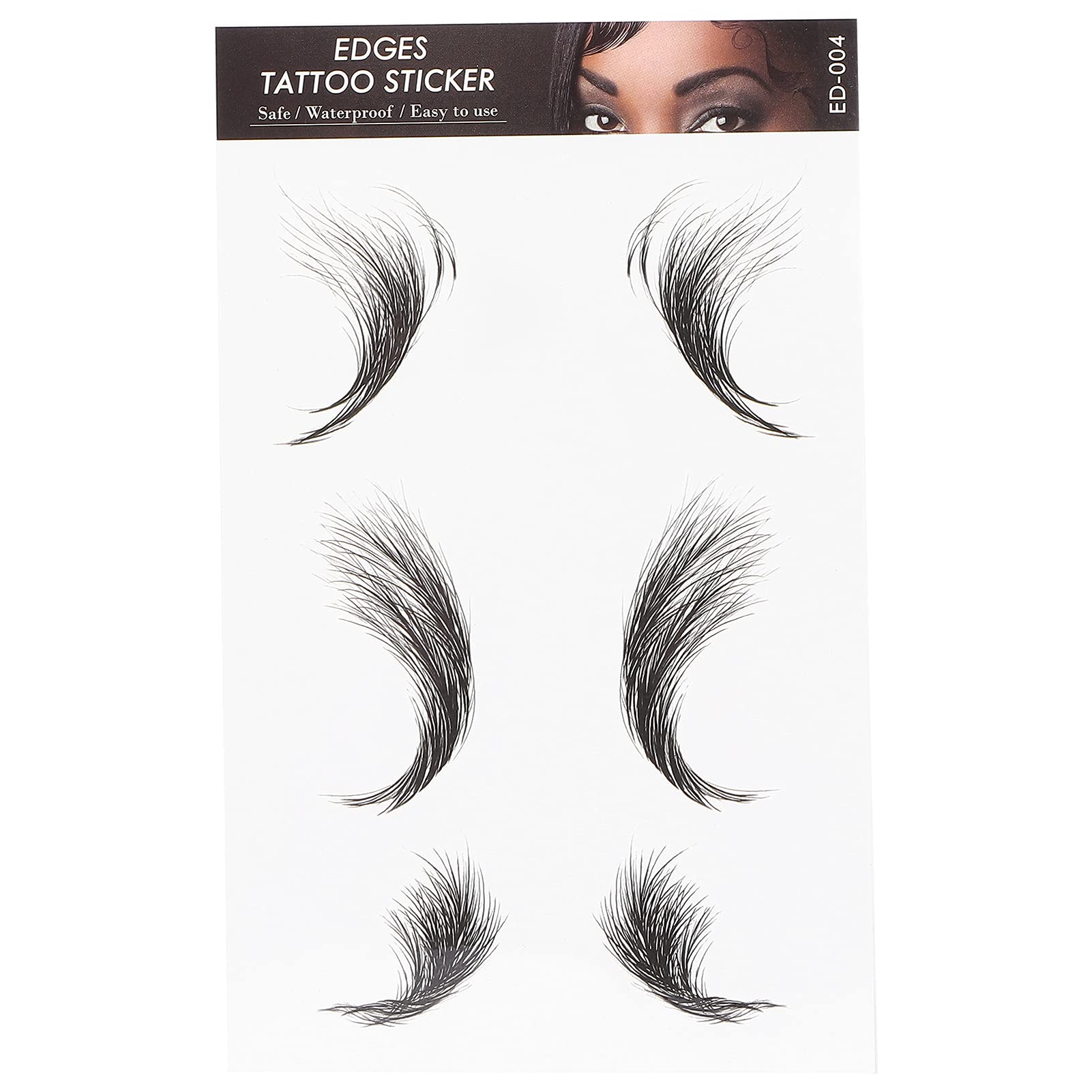 Amazon.com : Hair Tattoo Sticker, Hair Temporary Tattoo Sticker ...