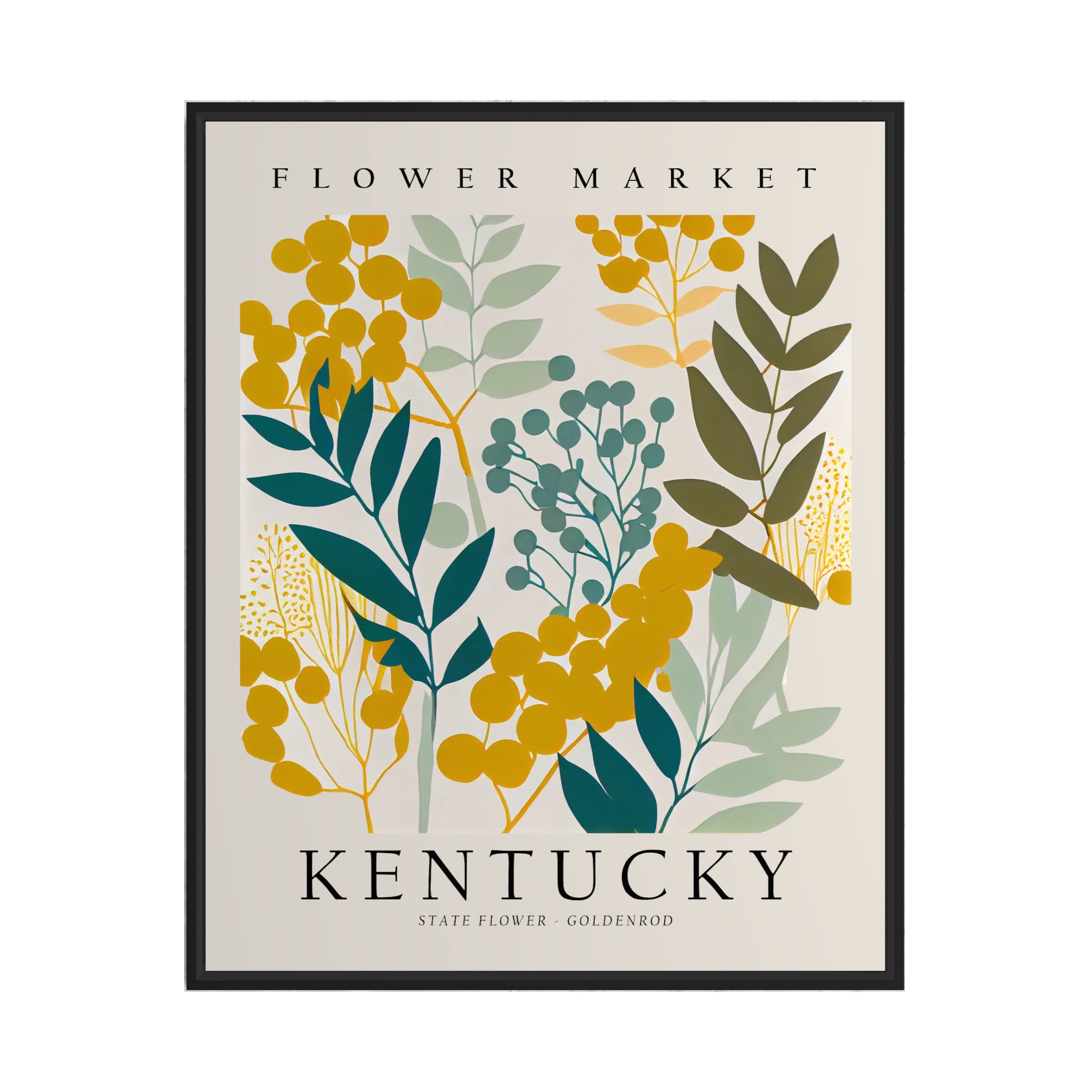 Amazon.com: Kentucky Art Print, Kentucky Poster Wall art Decor ...
