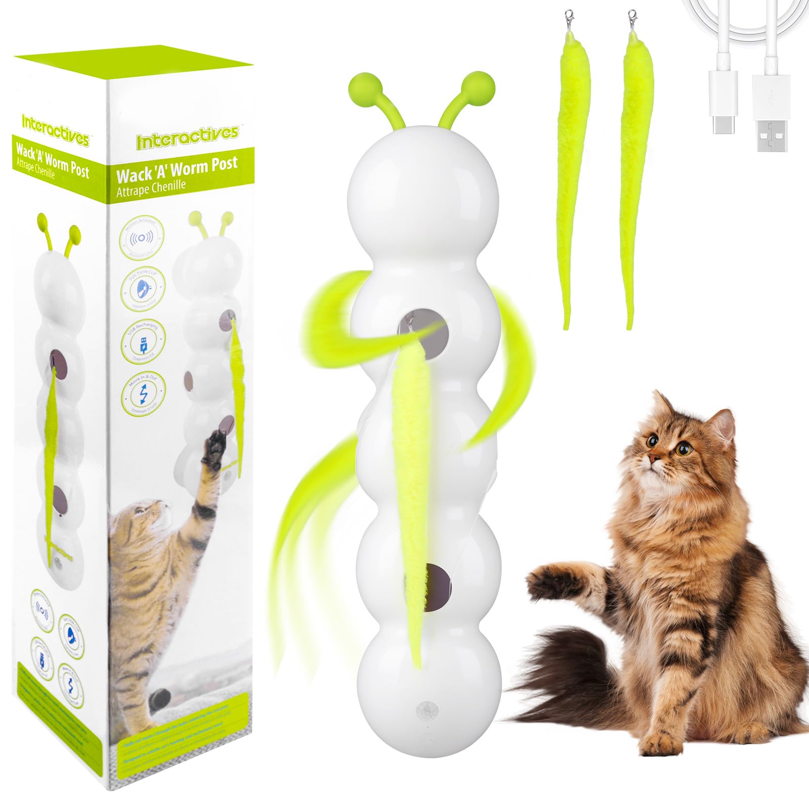 Giochi Per Gatti Liavop Giocattolo Per Gatti Whirlie Gioco