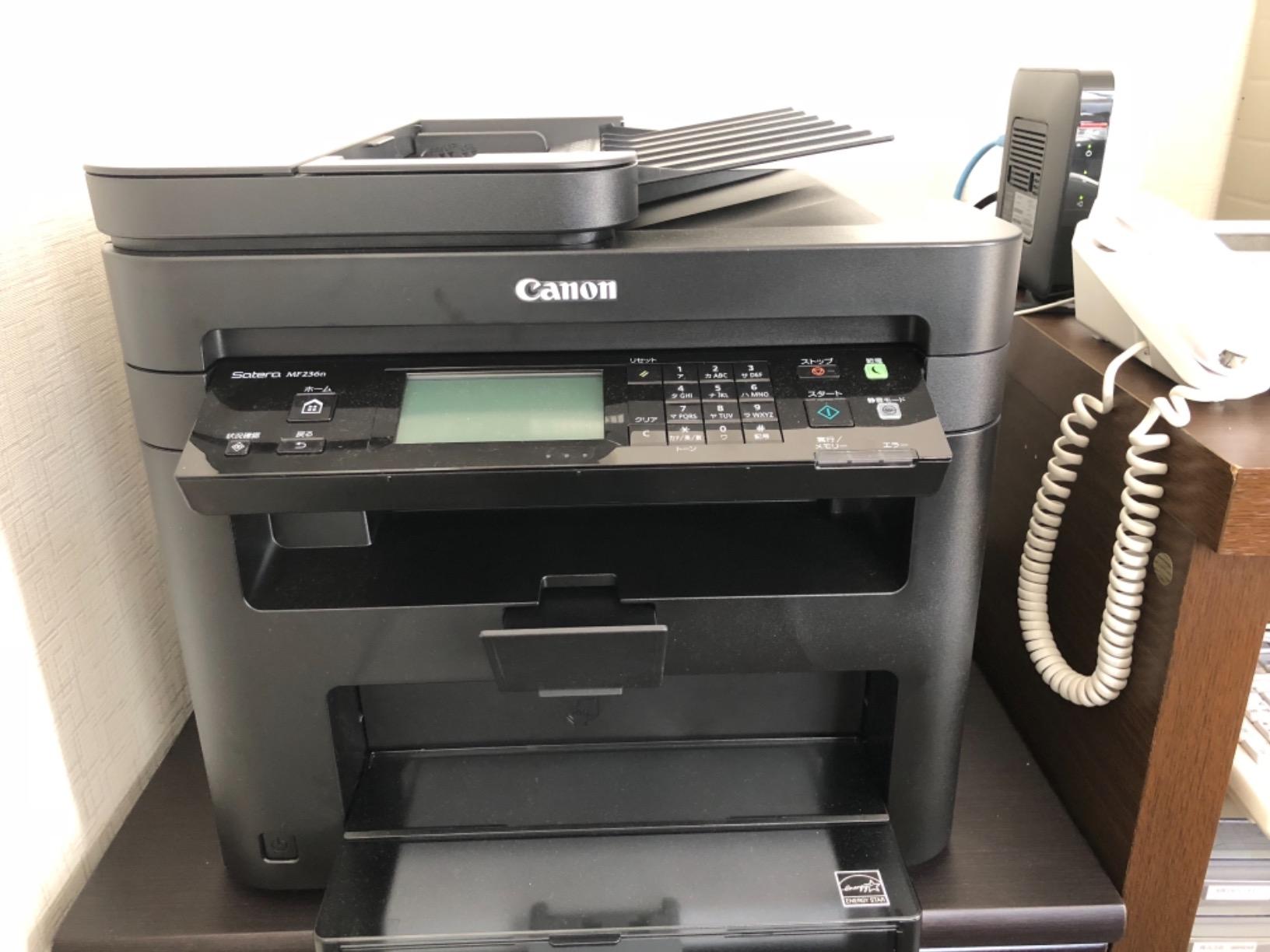 Amazon.co.jp: Canon キヤノン モノクロレーザービームプリンタ複合機 Satera MF245DW : 文房具・オフィス用品