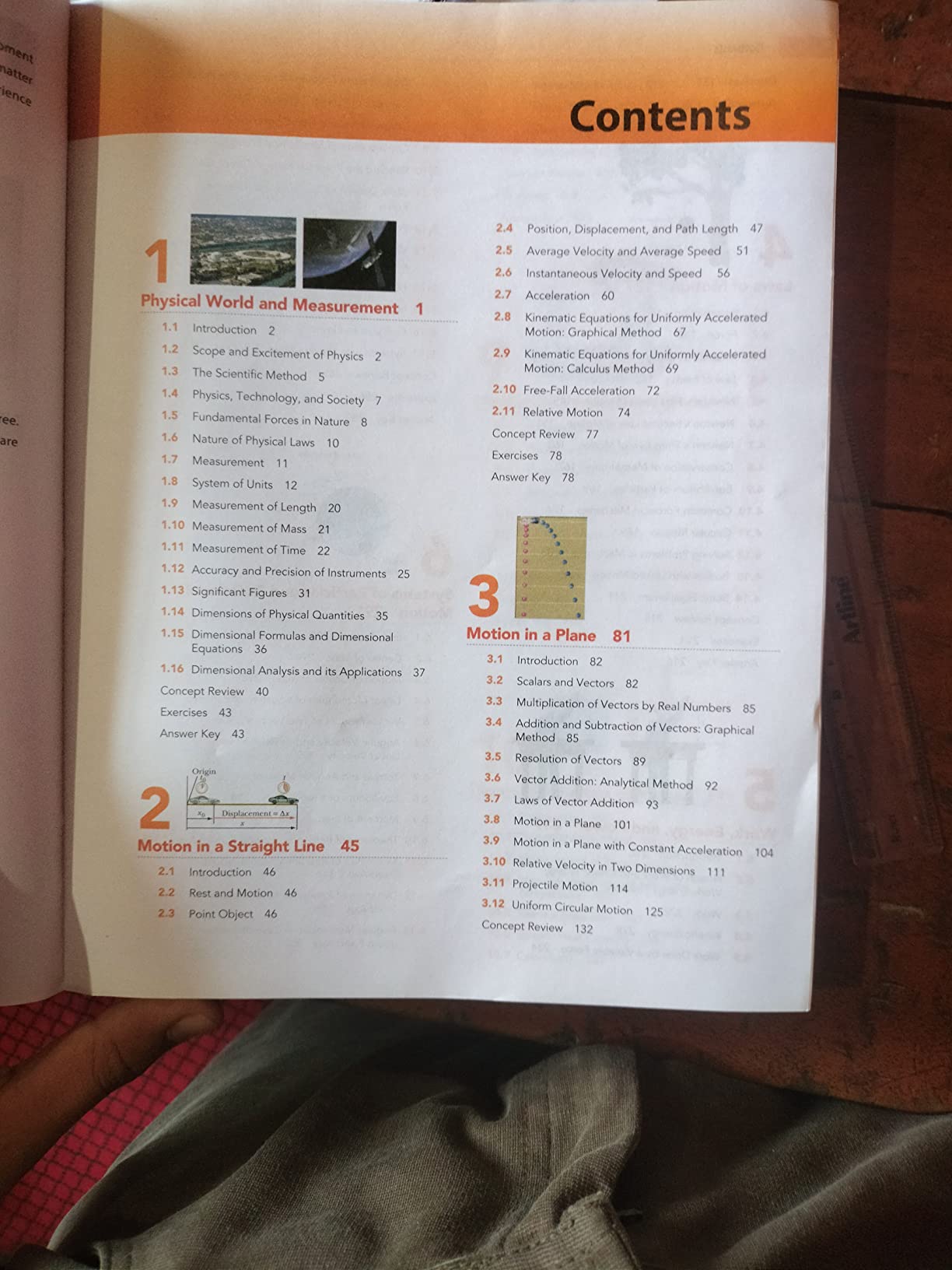 Fundamentals of Physics, Class 11, Set of Textbook and Practice Book ...
