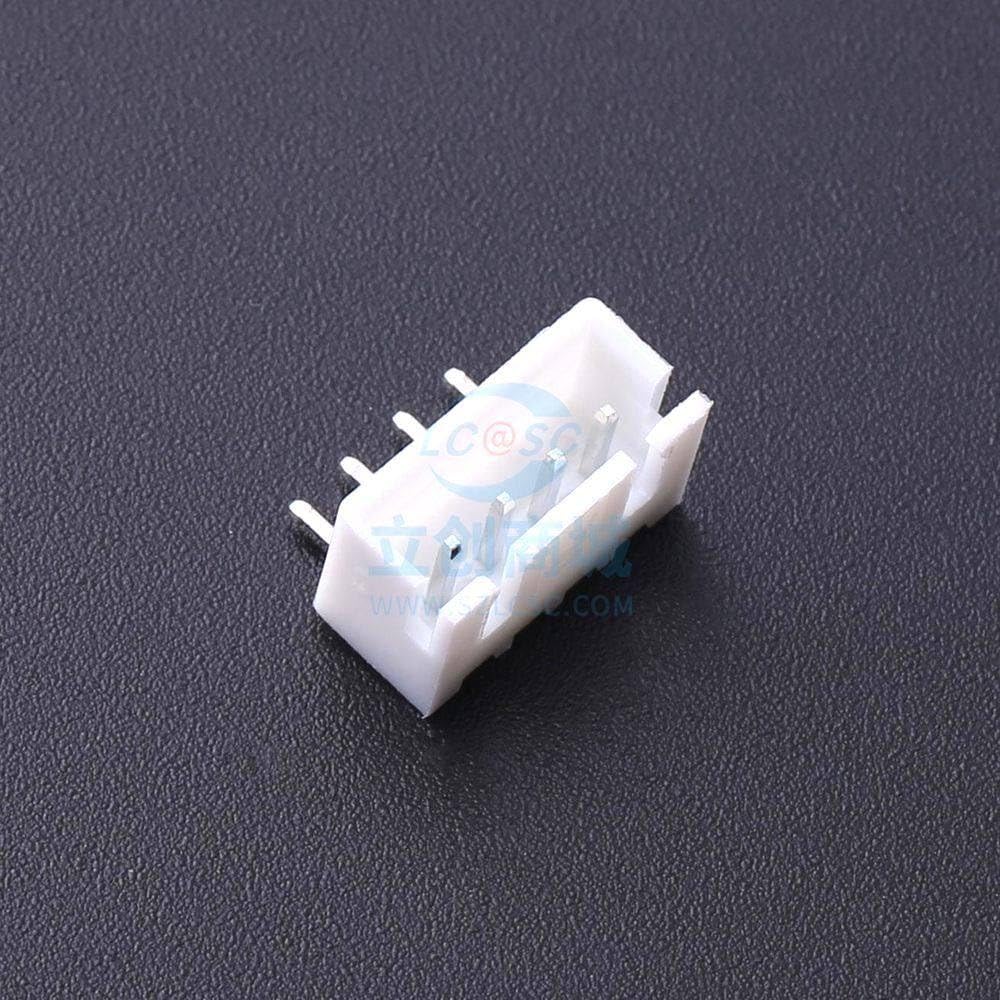 100 Pcs 4P 2.54mm Wire Board Connector Plug-in, P= 2.54mm XH-4AW ...