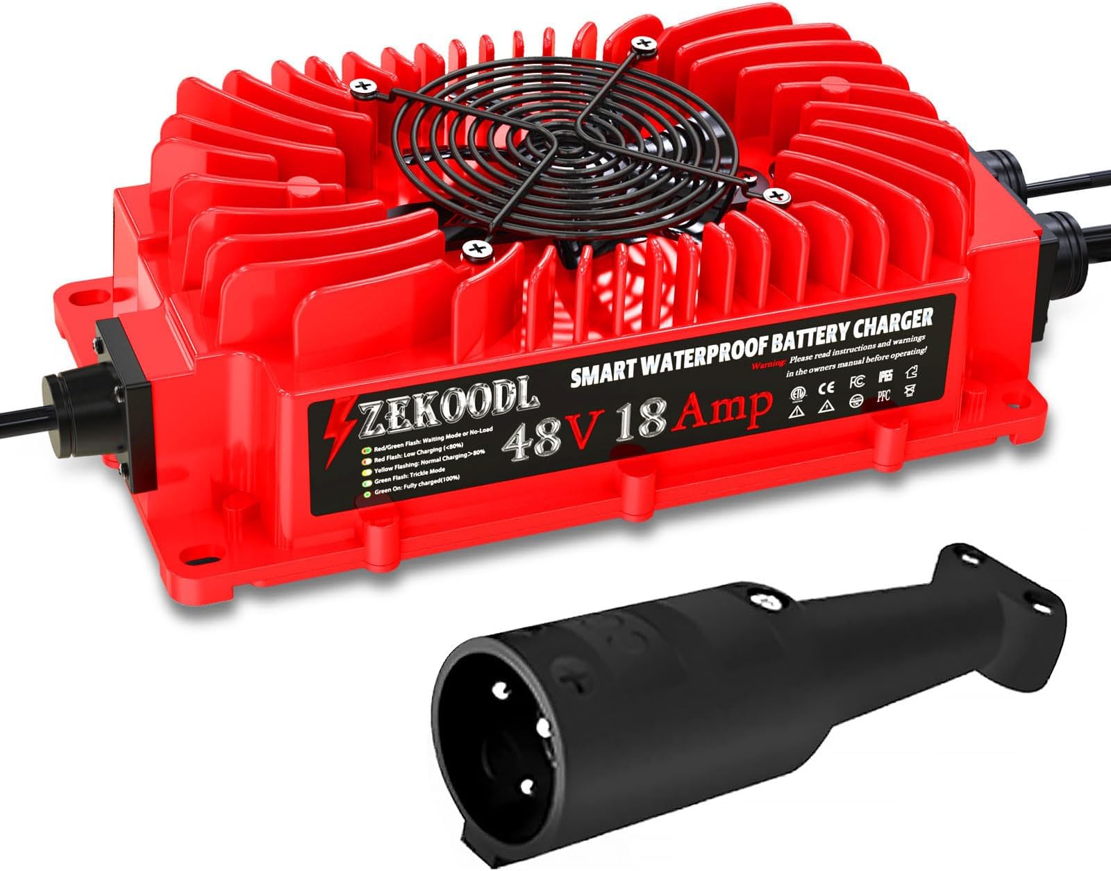 Amazon.com: 48V 5A Golf Cart Battery Charger Powerwise for EzGo Ez Go ...