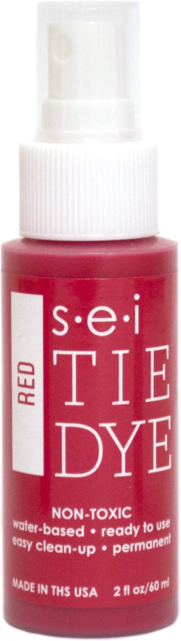 Amazon.com: S.E.I. Red Tie Dye Spray Bottle: 2oz. Non Toxic Fabric Dye ...