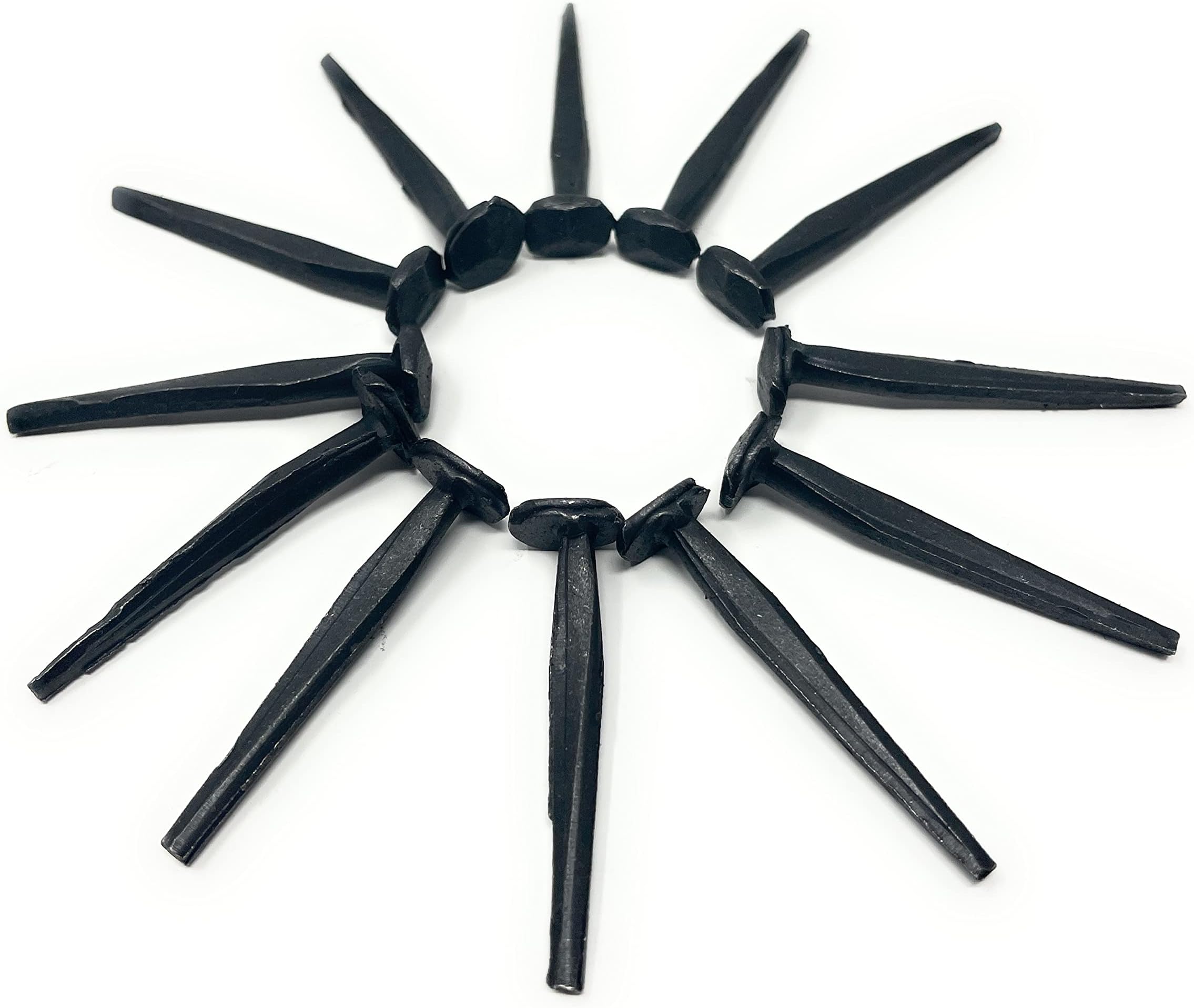 Amazon.com: (20) Pack of 3" - Wrought Head-Rose Head (20) Nails ...
