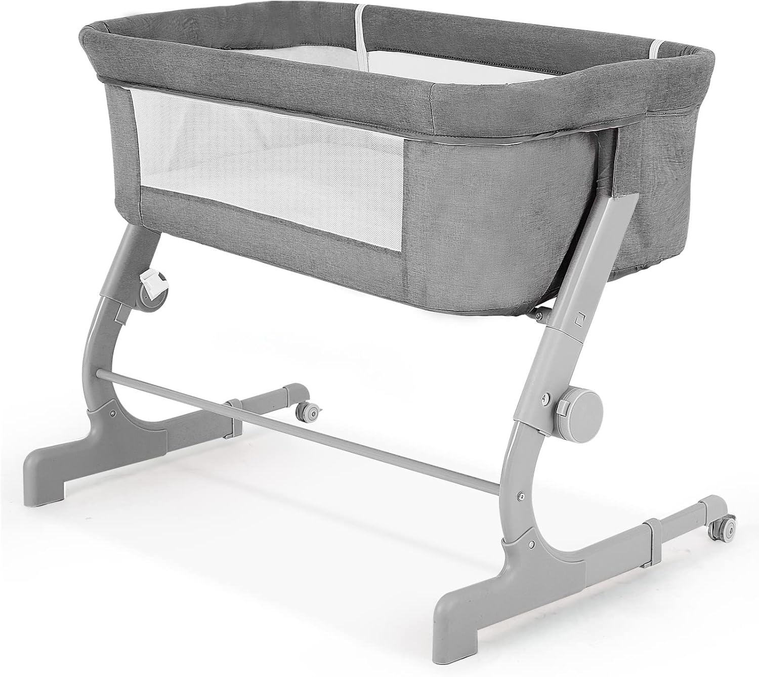 Amazon.com: BAHOM Moisés de noche, moisés 2 en 1 para bebé, altura ...