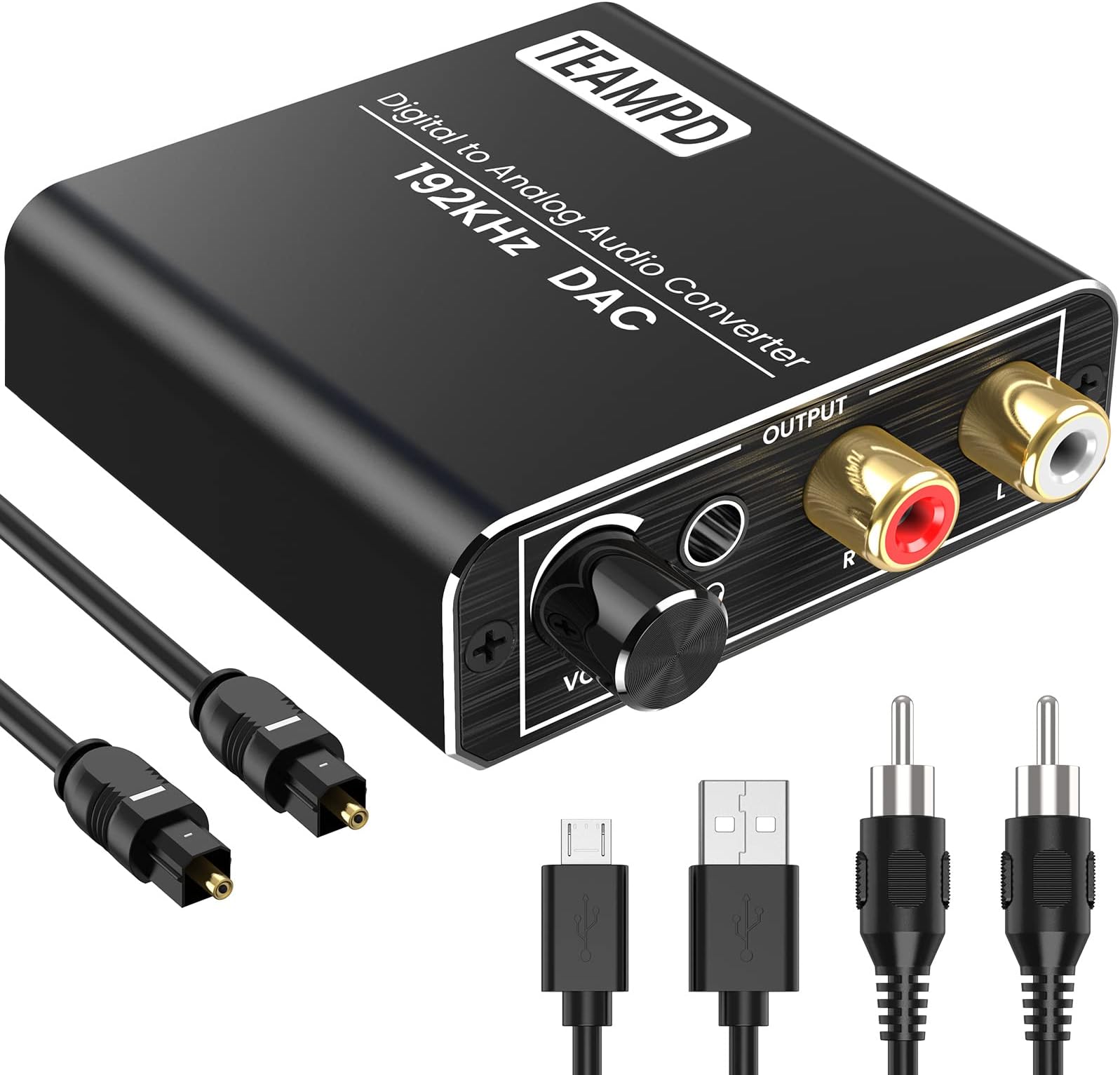 SOUTHSKY 5.1CH Convertidor de Audio Sonido Envolvente, 3.5mm y Digital ...