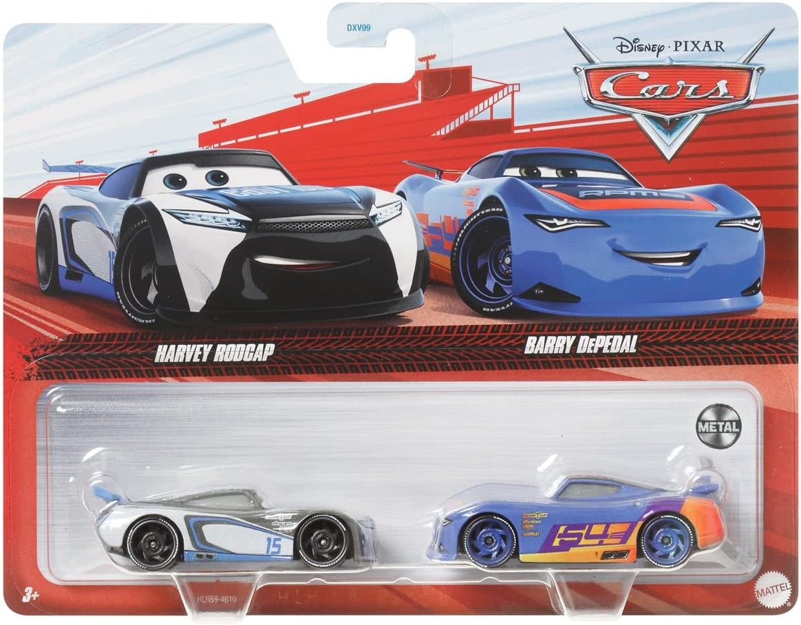 Amazon.com: Disney Cars Diecast 2-Pack Next-Gen Racers Easy Idle #15 ...