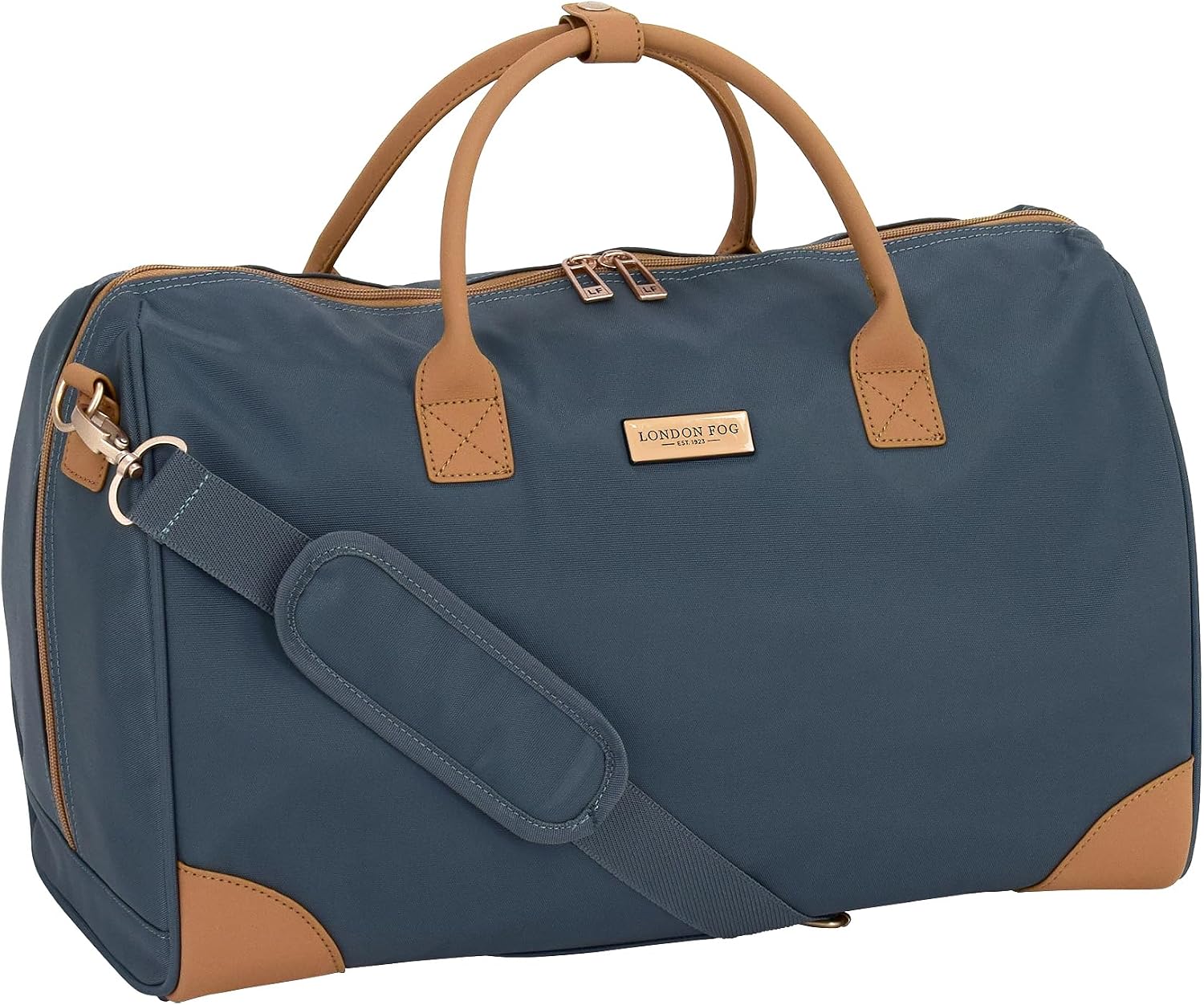 Amazon.com | London Fog Regent Teal 20" Weekender Satchel | Travel Duffels