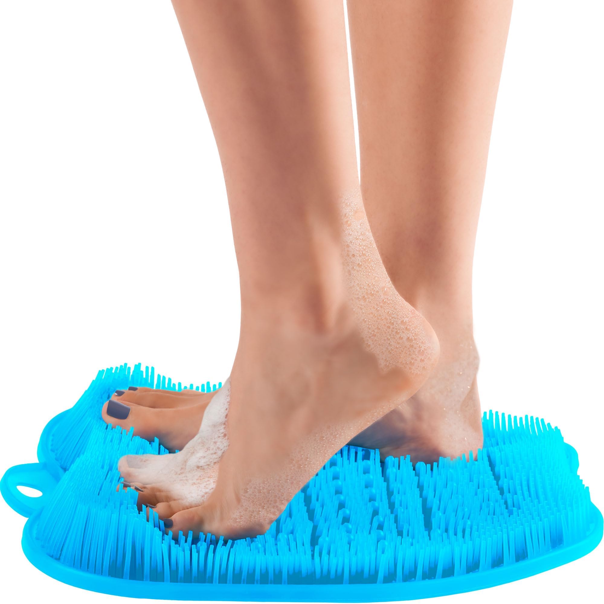 Amazon.com: JIALEYA Lu-lala Shower Foot Scrubber - Portable Manual Foot ...