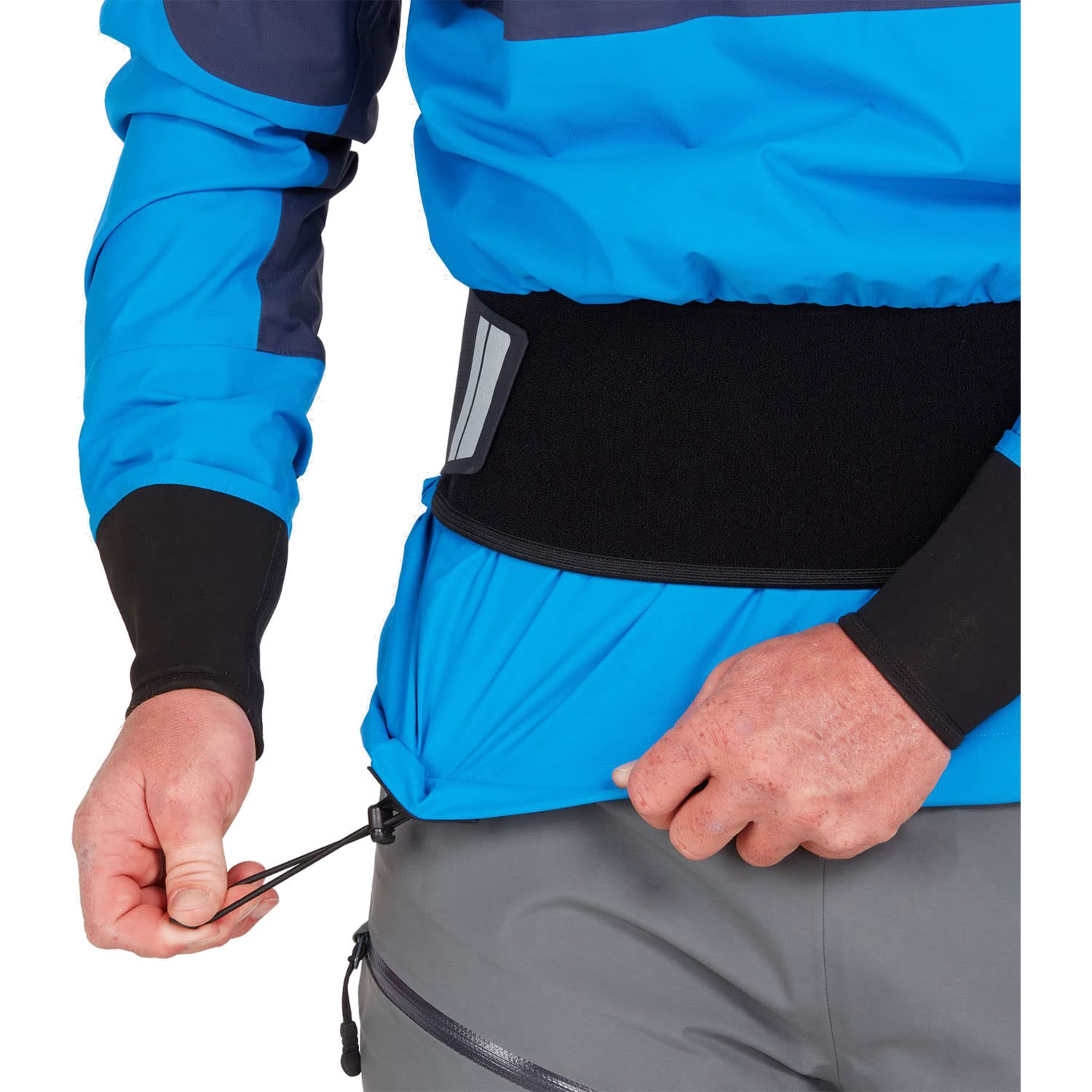 Snapklik.com : Mens Stratos Semi-Dry Paddling Jacket-Blue-M